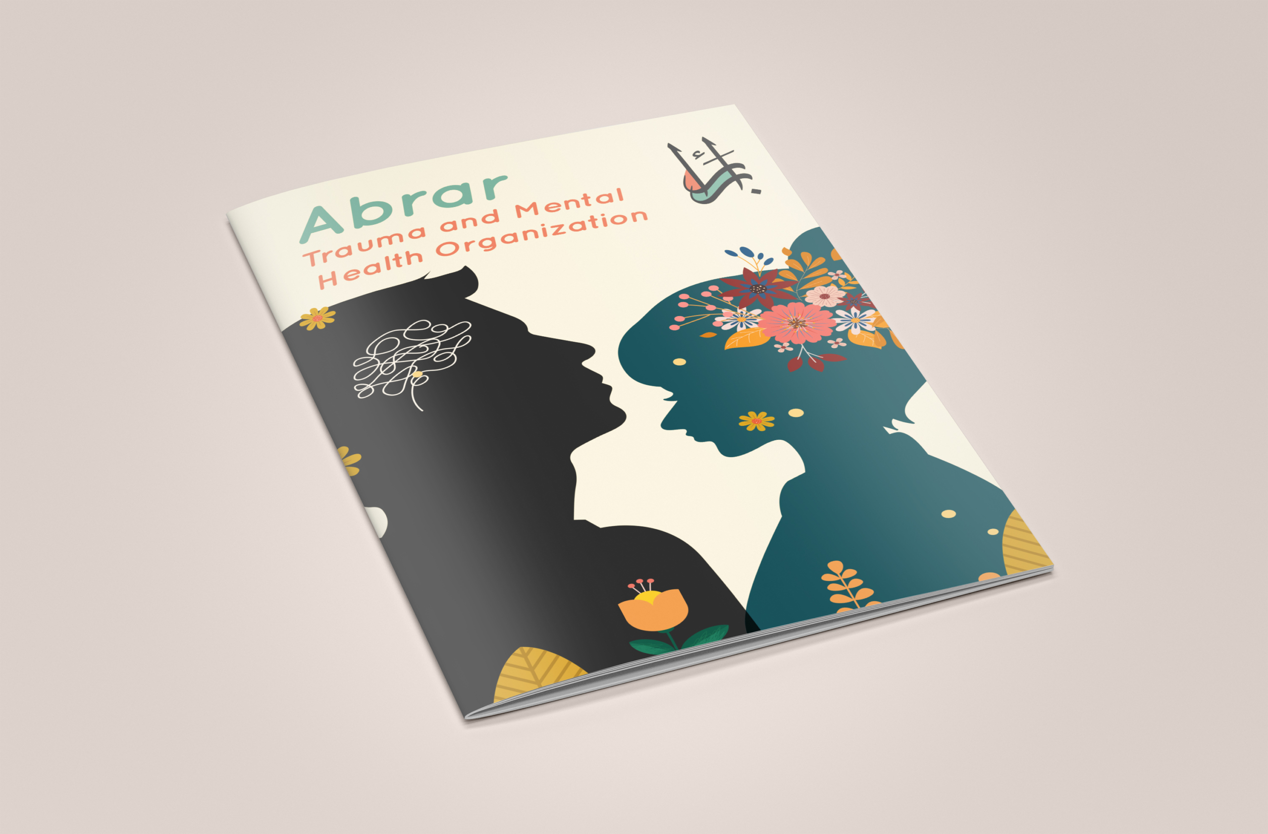 Abrar Trauma and Mental Health Organization Booklet – Graphic Designer